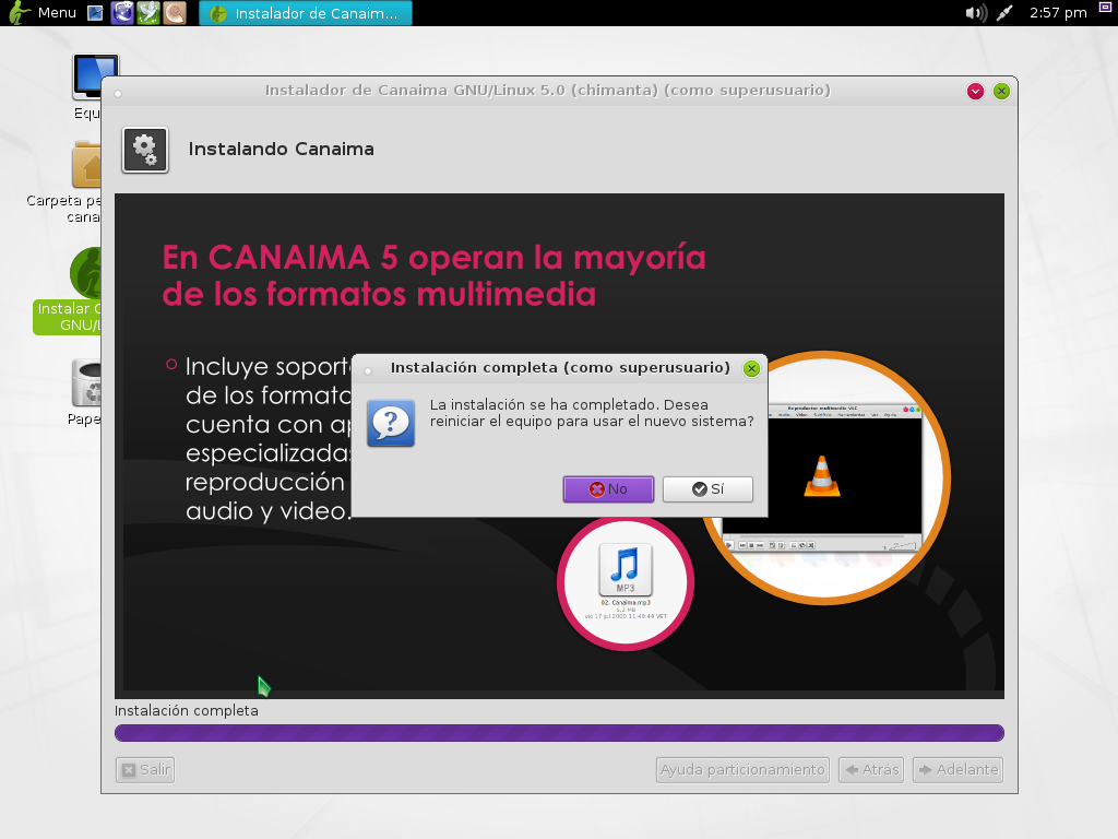 Cómo Instalar Canaima 5.0 GNU/LINUX - SoporteCanaima