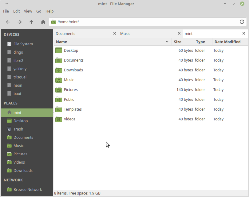 Differences between Four Linux Mint Editions