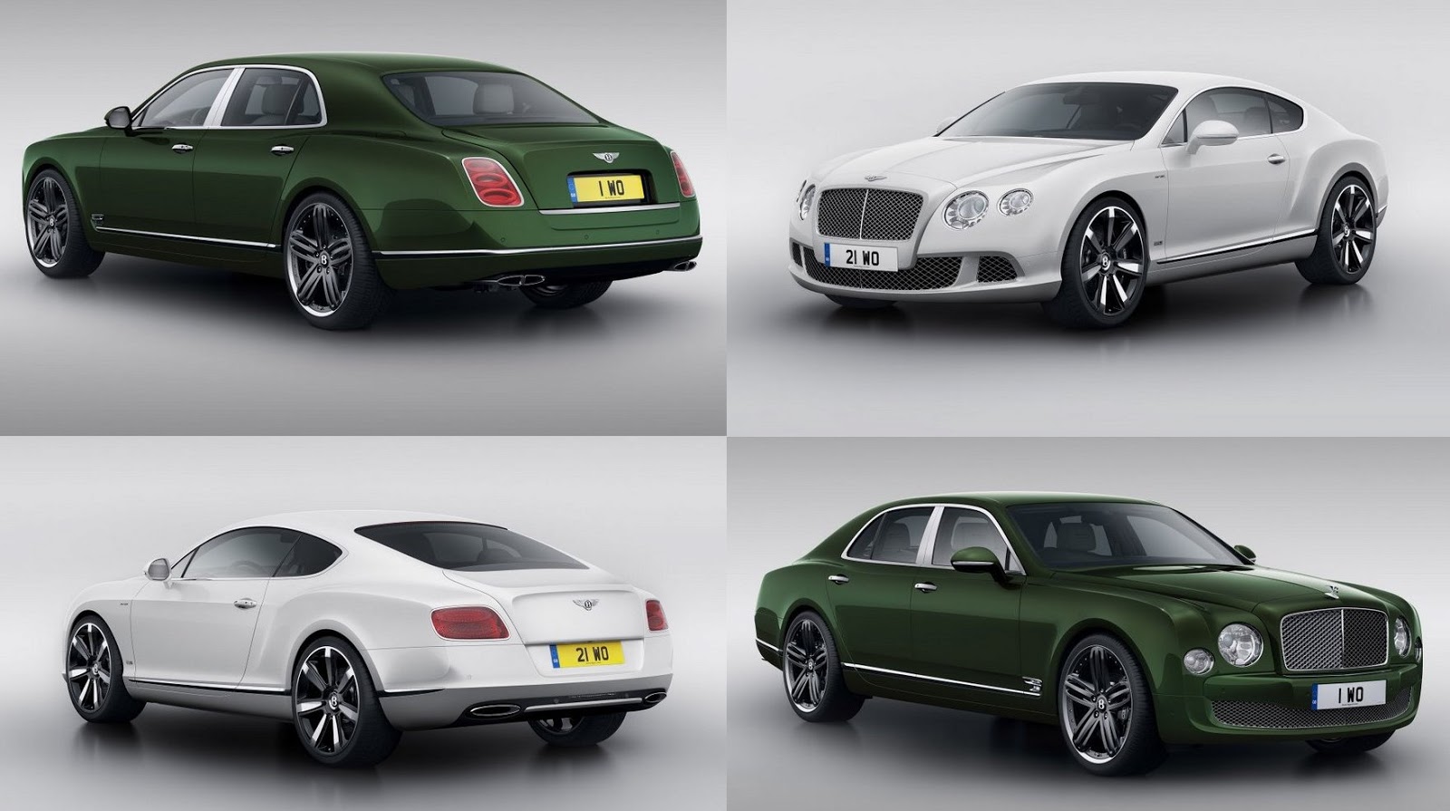 Homenaje a Le Mans de Bentley con los Mulsanne y Continental GT ...