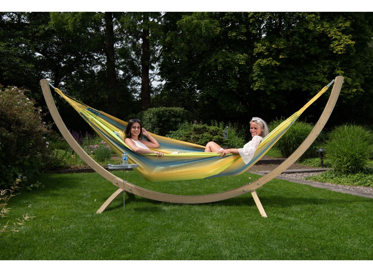 La Danza dei Sensi: Amaca da giardino con supporto