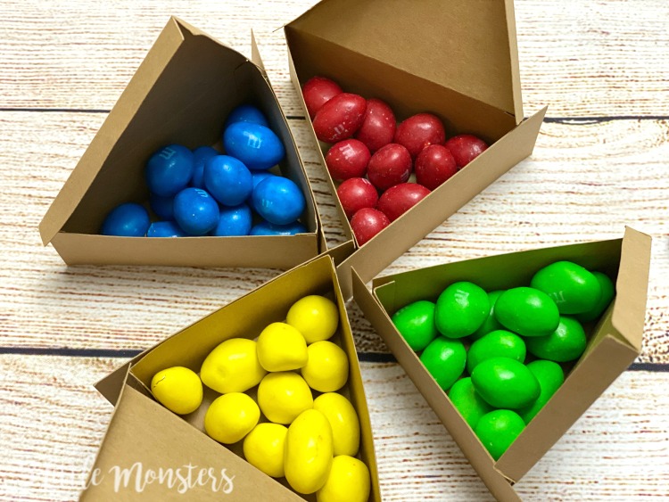 5 Little Monsters: Sorting Hat Candy Boxes