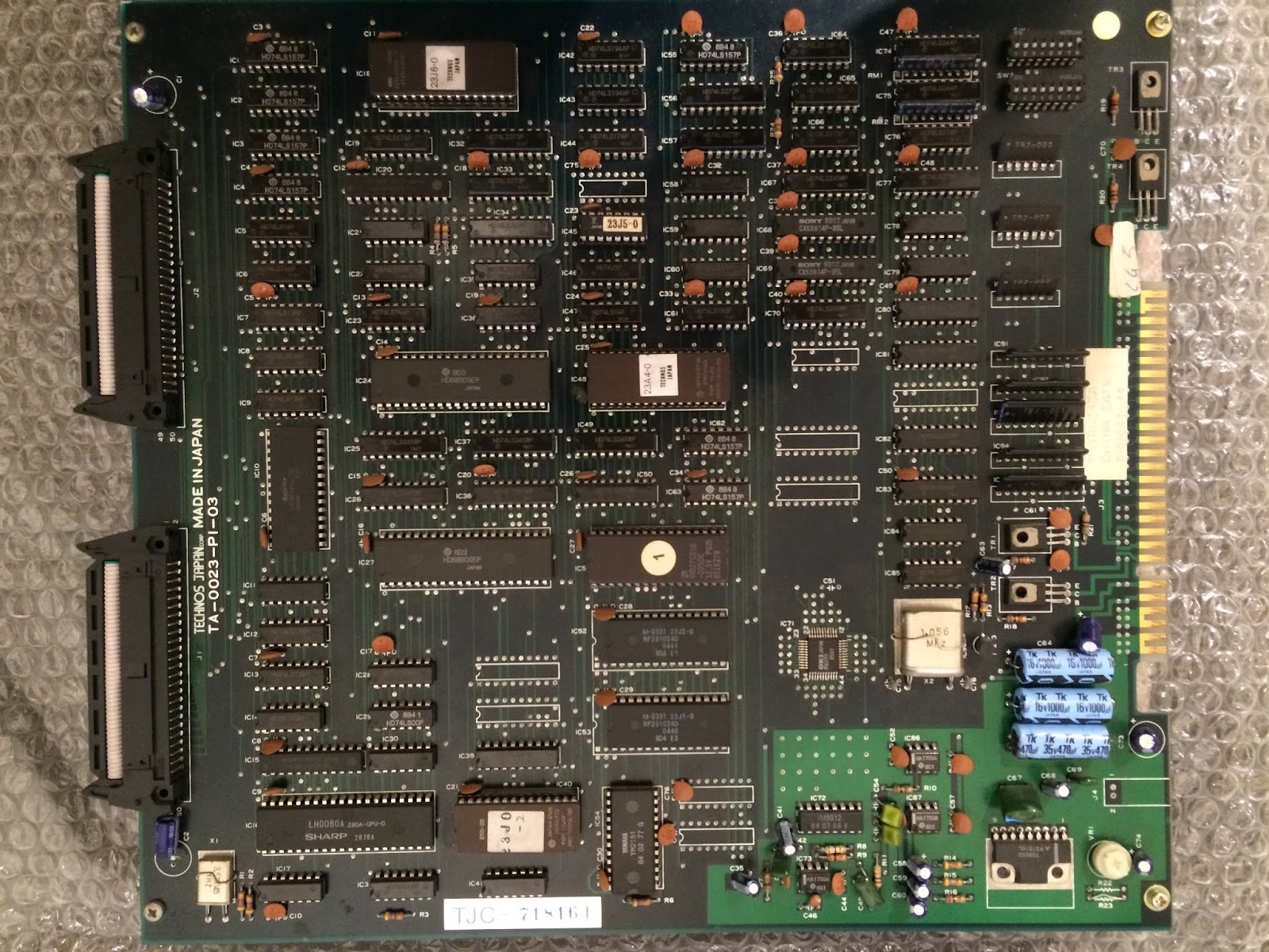 Arcade PCB Fever: Sai Yu Gou Ma Roku / China Gate by Technos / Taito