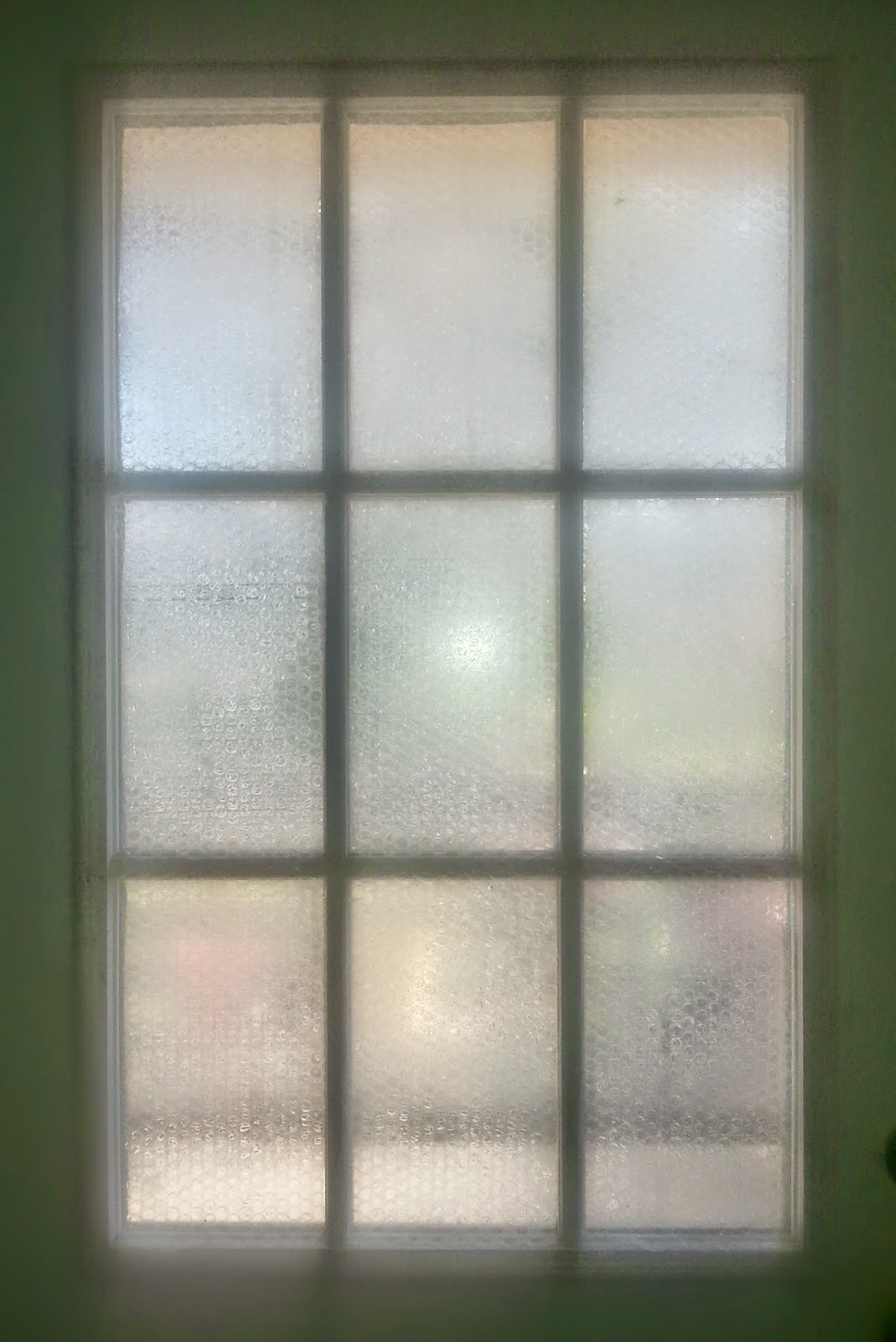 I Am Stacey Lynn: Bubblewrap on the windows