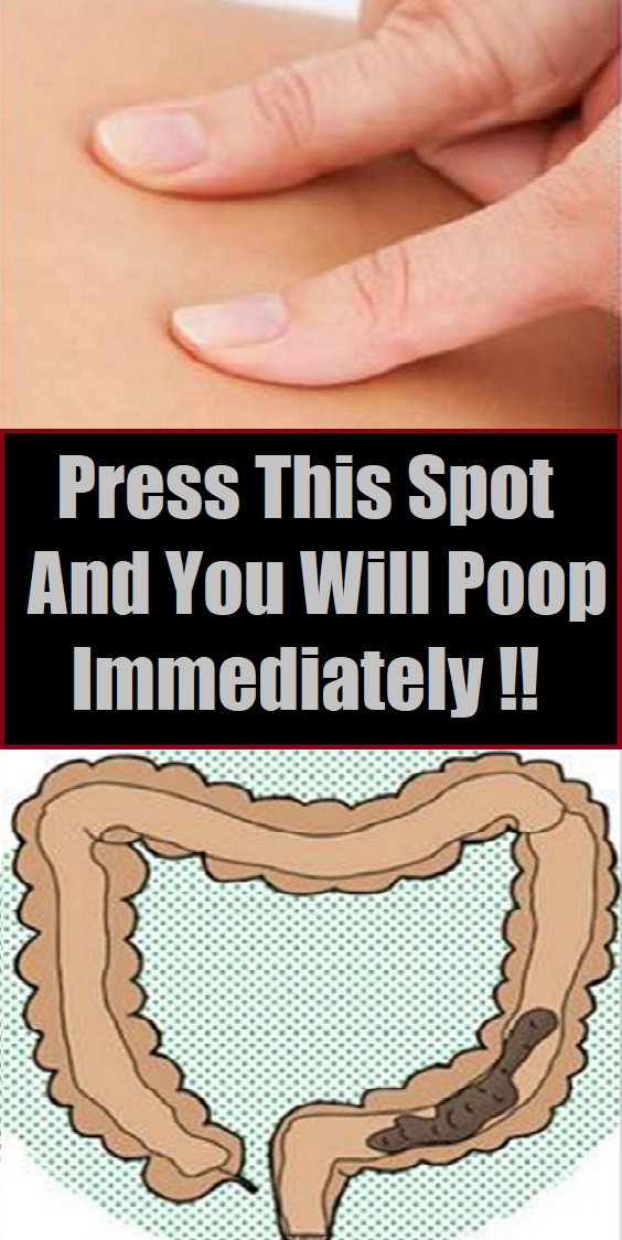 Press This Spot And You Will Poop Immediately!! - medicine health life