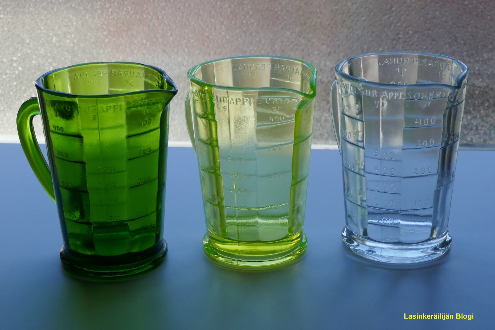 Lasinkeräilijän Blogi: Riihimäen Lasin mittakannut