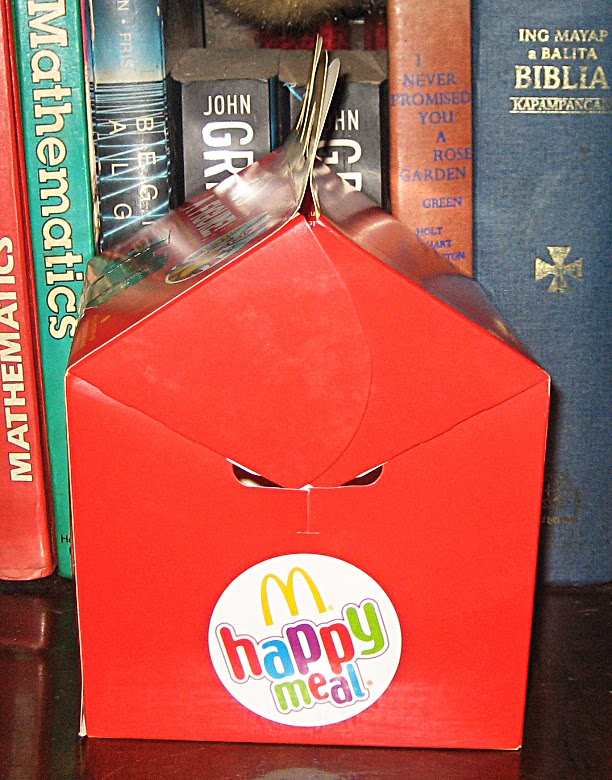 Percy's Fast Food Toy Stories : Happy Meal Box Seotember 2013 - McD