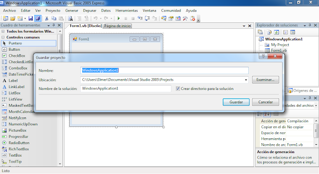 Visual Basic: Entorno de Visual Basic