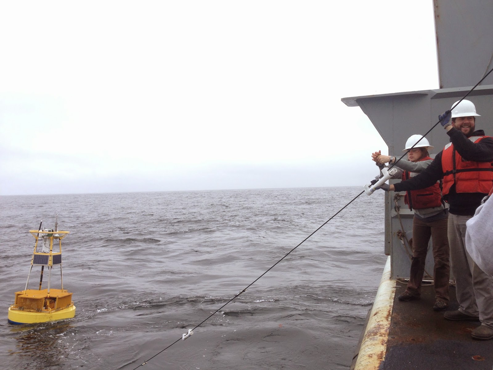 NANOOS Education: Buoy deployment