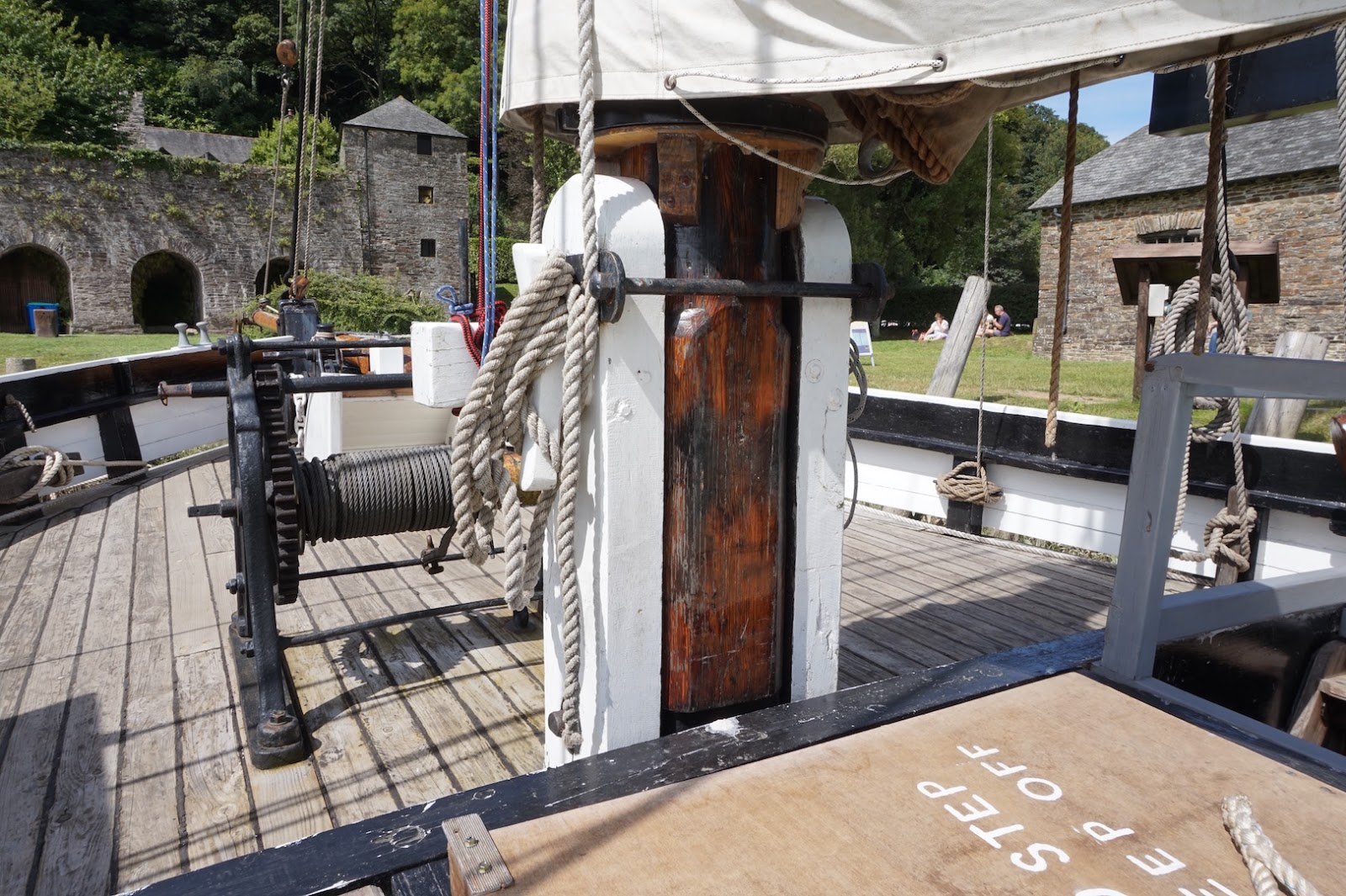 Shamrock (A Tamar Sailing Barge): Tabernacles