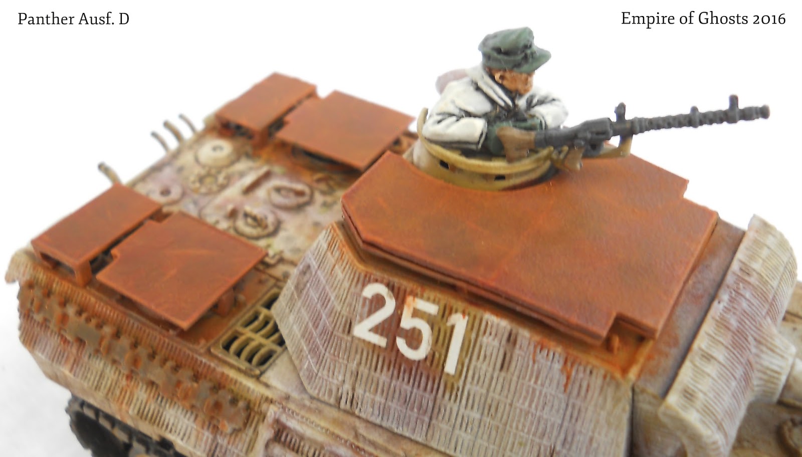 Empire of Ghosts: Warlord 1/56 Panther with AA Armor