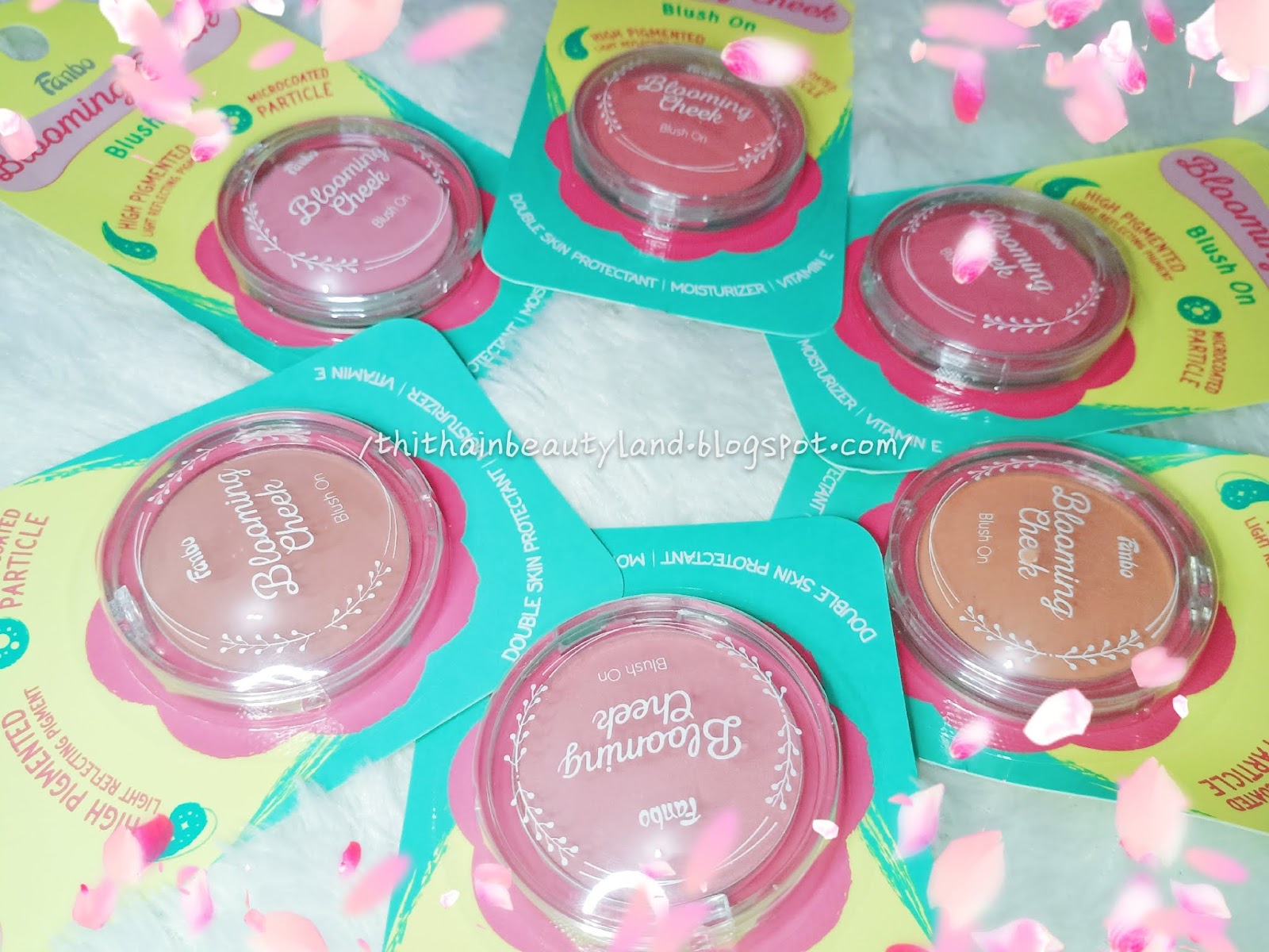 Me In BeautyLand: [REVIEW KOSMETIK] FANBO BLOOMING CHEEK BLUSH ON