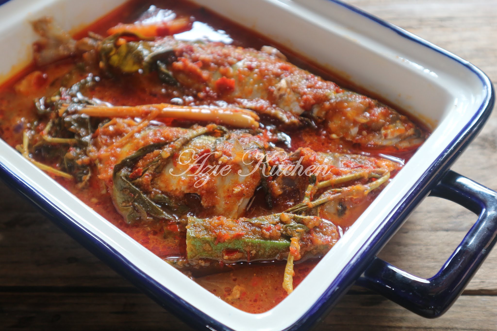 Asam Pedas Ikan Kembung Yang Sangat Sedap - Azie Kitchen