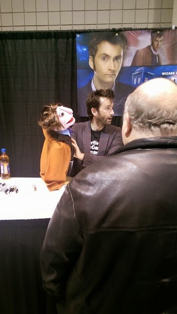 PETER DAVID, DAVID TENNANT E LA MARIONETTA DEL DOCTOR WHO - Comix Factory