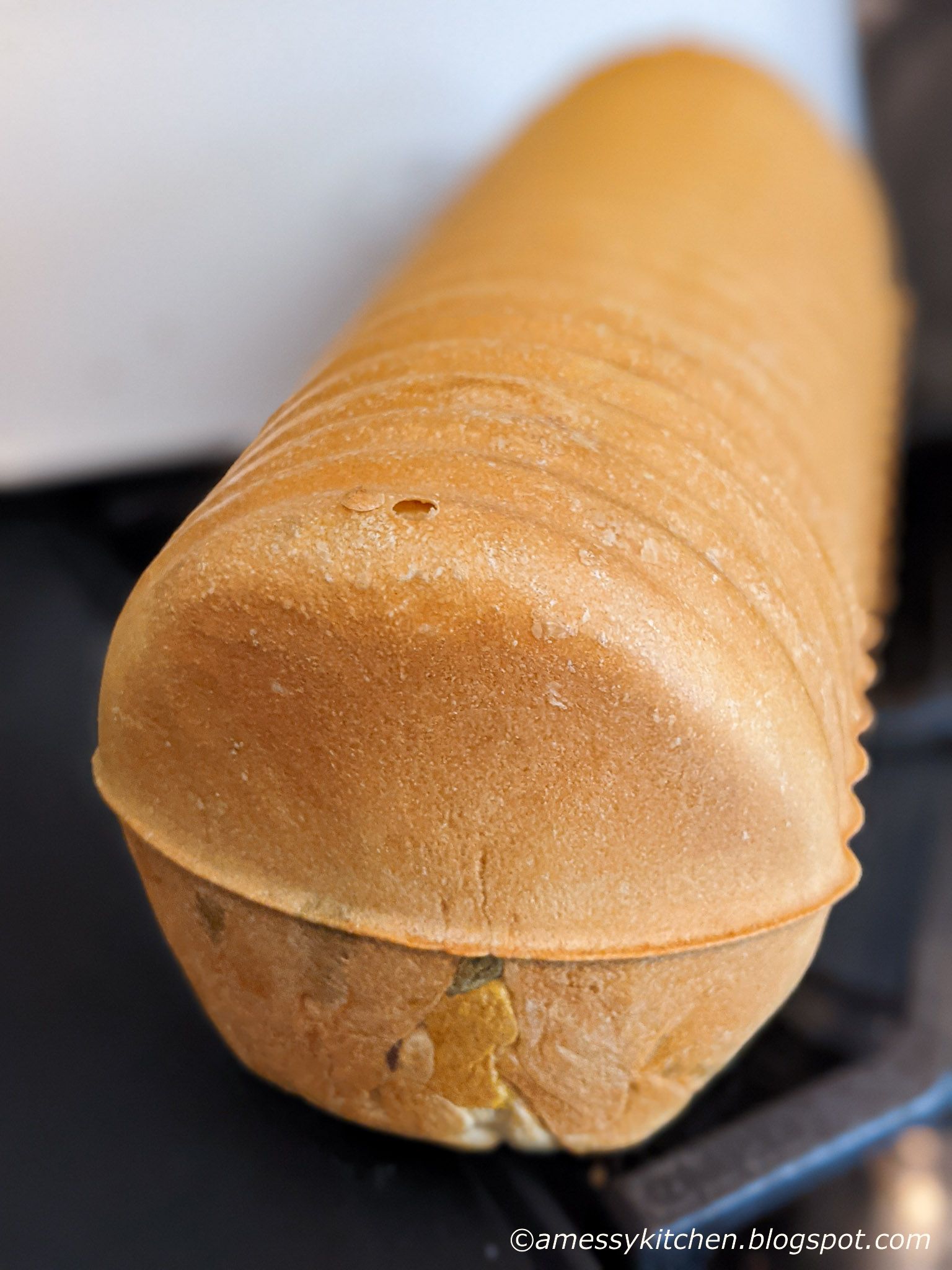 A Messy Kitchen: Modern Art Floral Surprise Bread #BreadBakers