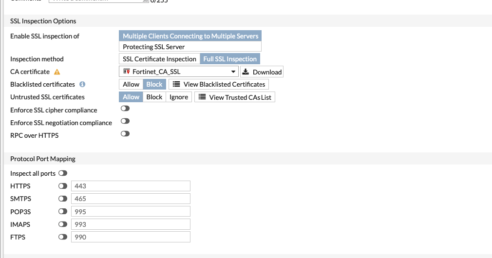 Blog Técnico FORTINET: FortiOS: Perfil SSH Filter Blog Técnico FORTINET: FortiOS: Perfil SSH Filter