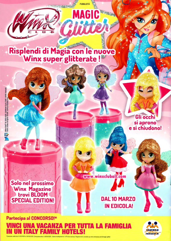 Winx Club MAGIC GLITTER figures collection - Winx Club All