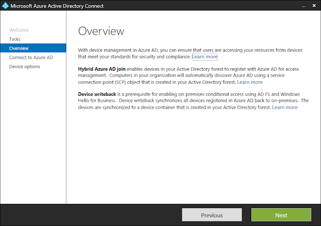 AAD Connect 1.1.819.0 now includes new Device Options and PingFederate ...