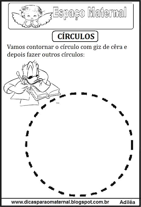 círculo | Formas geometricas educação infantil, Educação infantil ...
