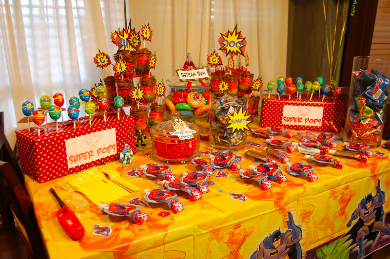 Superhero Candy Table Labels Superhero Candy Wrappers: Printable