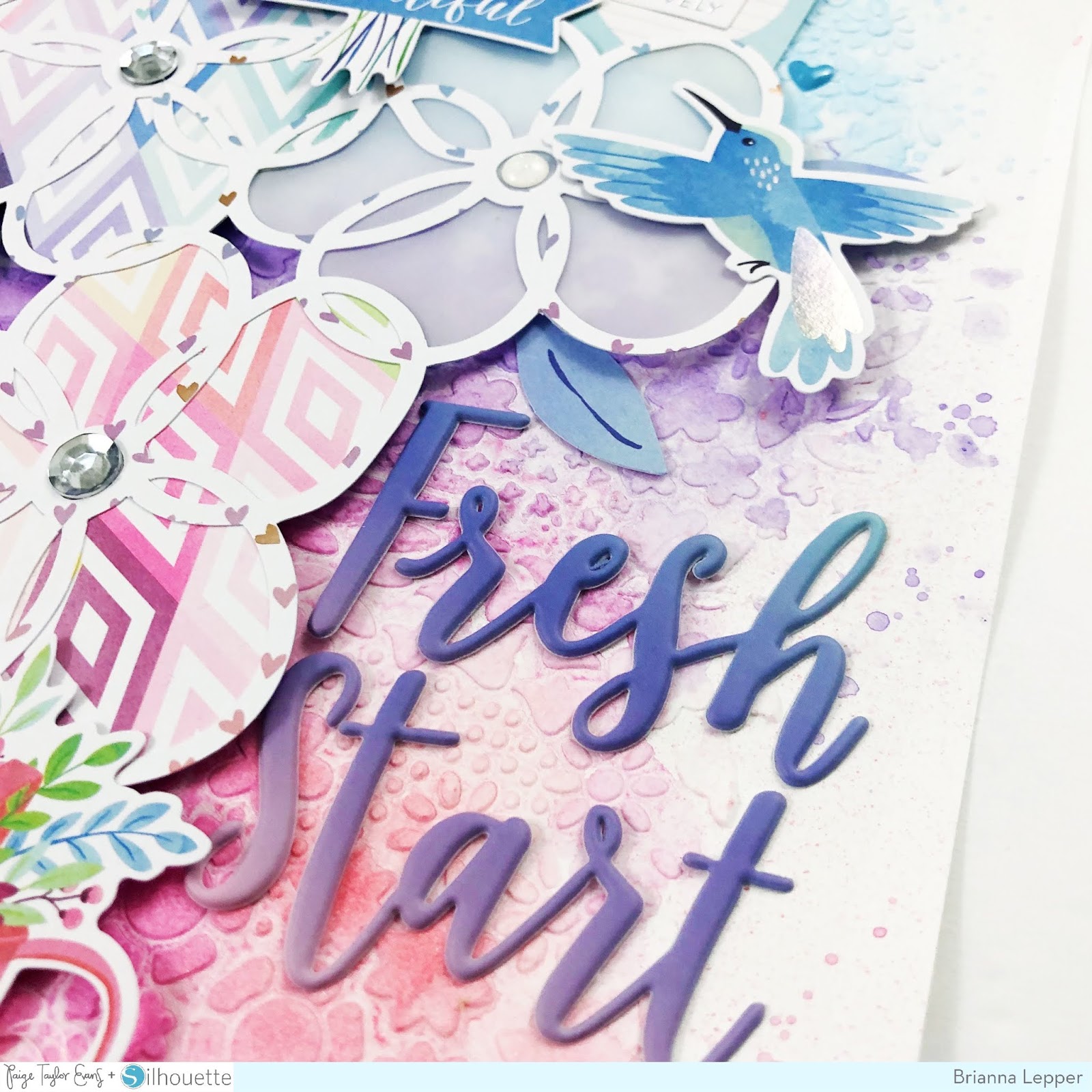 Fresh Start Layout by Brianna Lepper | Paige Taylor Evans
