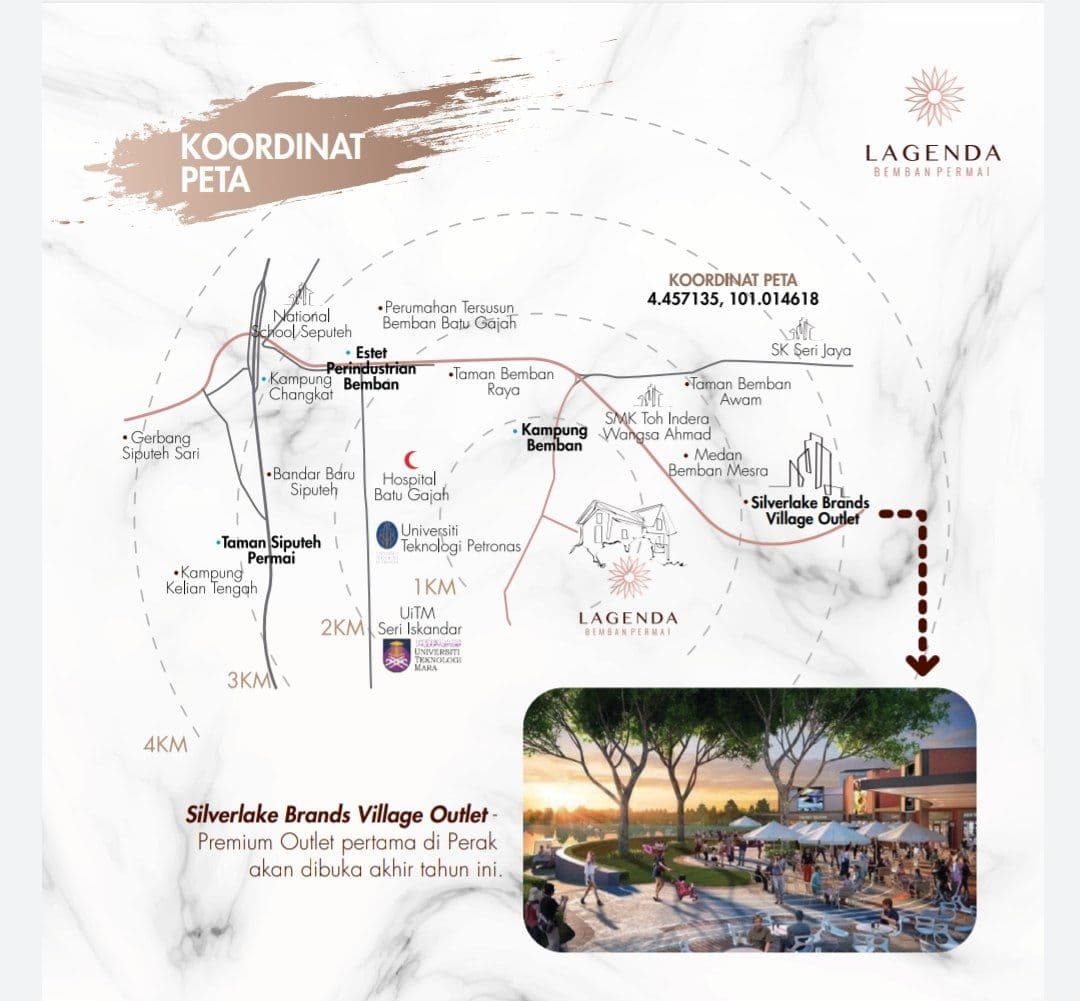 Teres 1 Tingkat Batu Gajah Bemban Perak