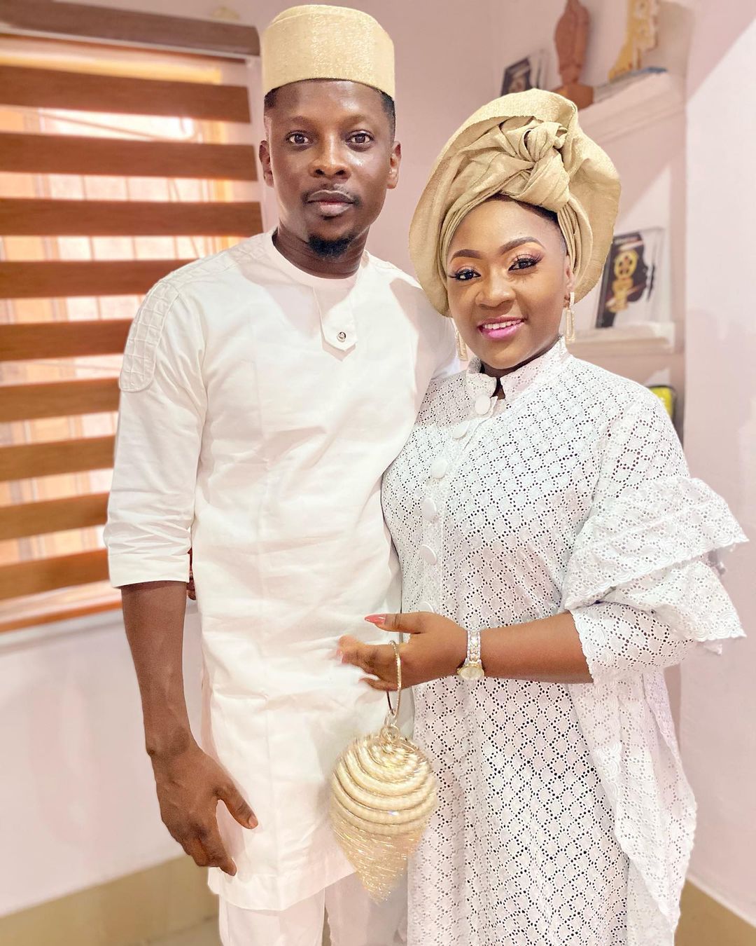 Picture of Rotimi Salami and his wife, Jumoke Arinola Salami