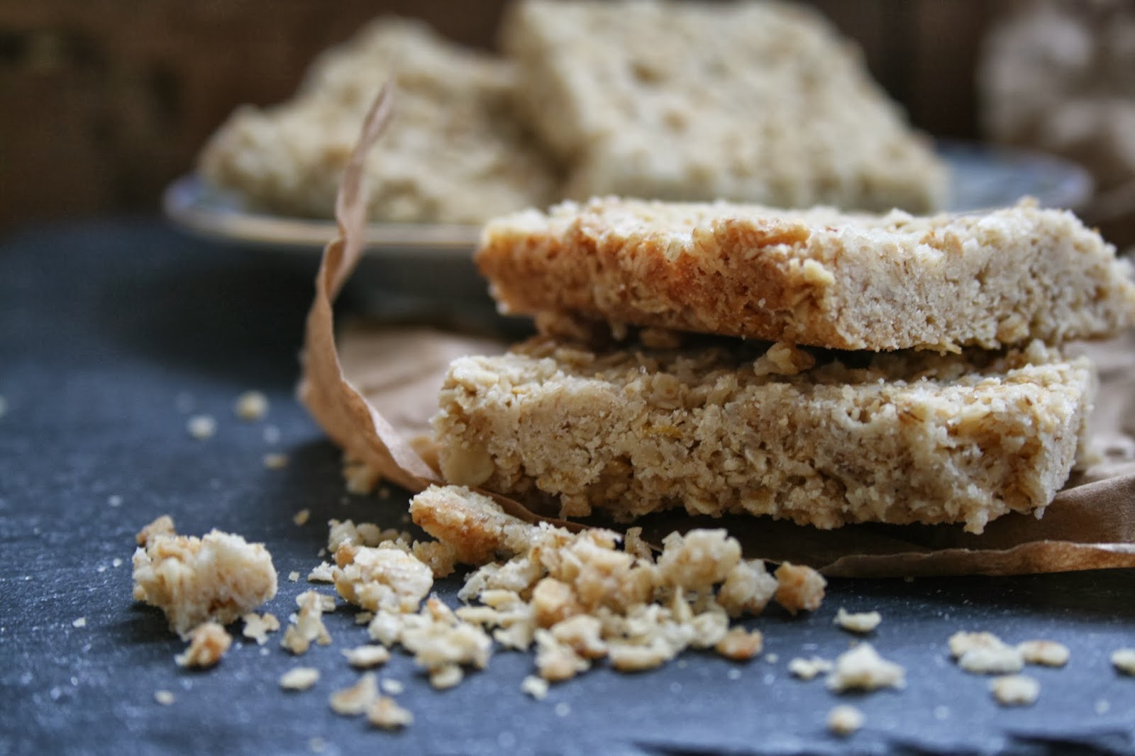 Annie à la Mode: Scottish Oat Shortbread Squares (Grandmother's Recipe)