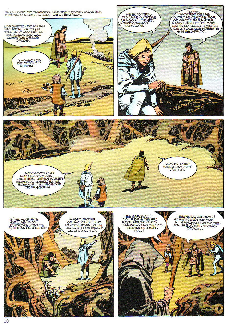 Los comics de Machete: El señor de los anillos (3)