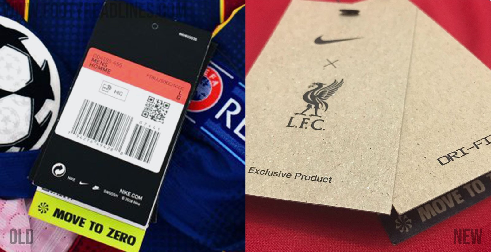 Leaked: Nike 21-22 Kits Feature New Tag - Footy Headlines