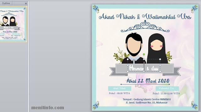 Download Gratis Template Undangan Nikah Digital - Menit info