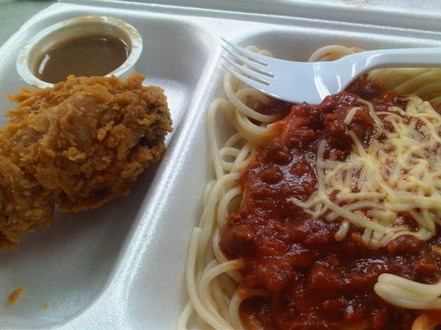 KulturaPinoy: McDonalds Chicken Spaghetti Meal