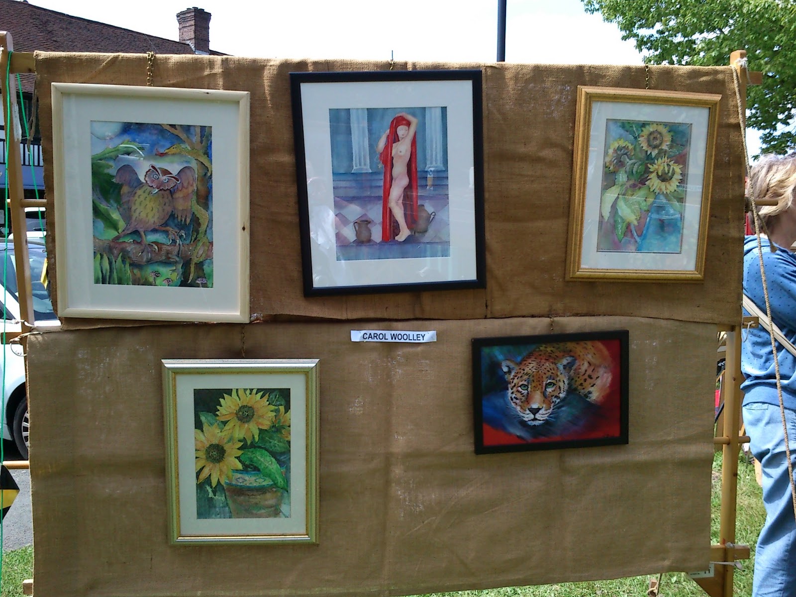 Virginia Water Art Society Diary: Paintings By Carol Woolley Summer ...