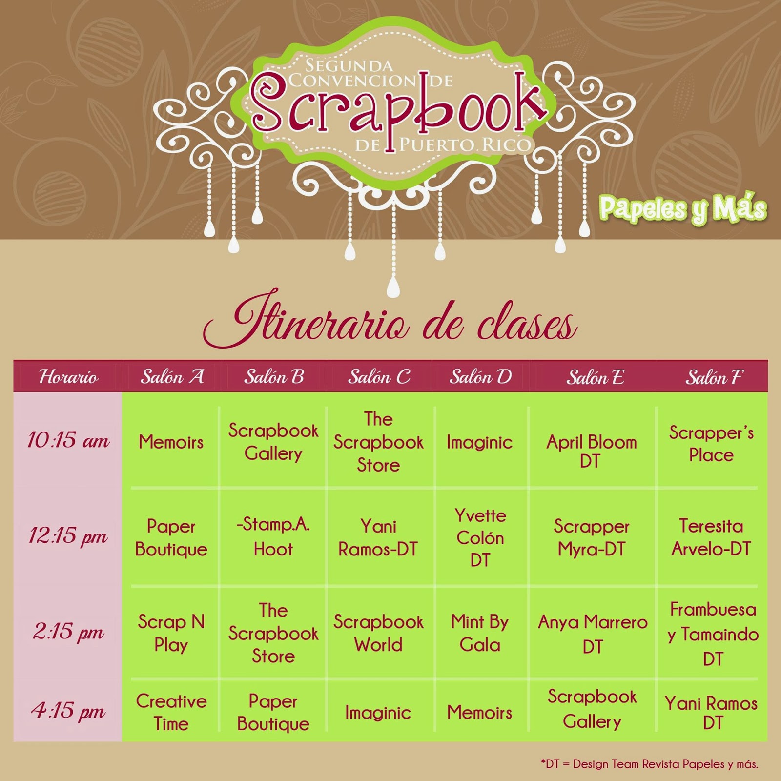 Maia INK: Scrapbook Convention