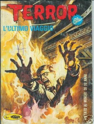 titelbilder - cover - copertina - the art of illustration: terror blu 92