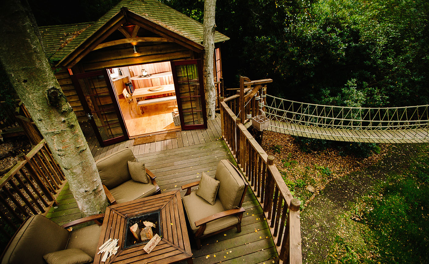 Shedworking: Treehouse kitchen garden office