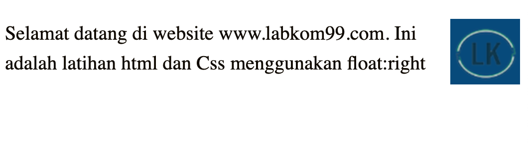 Element CSS Float Dan HTML Penggunaan Dan Penjelasan Element CSS Float Dan HTML Penggunaan Dan Penjelasan