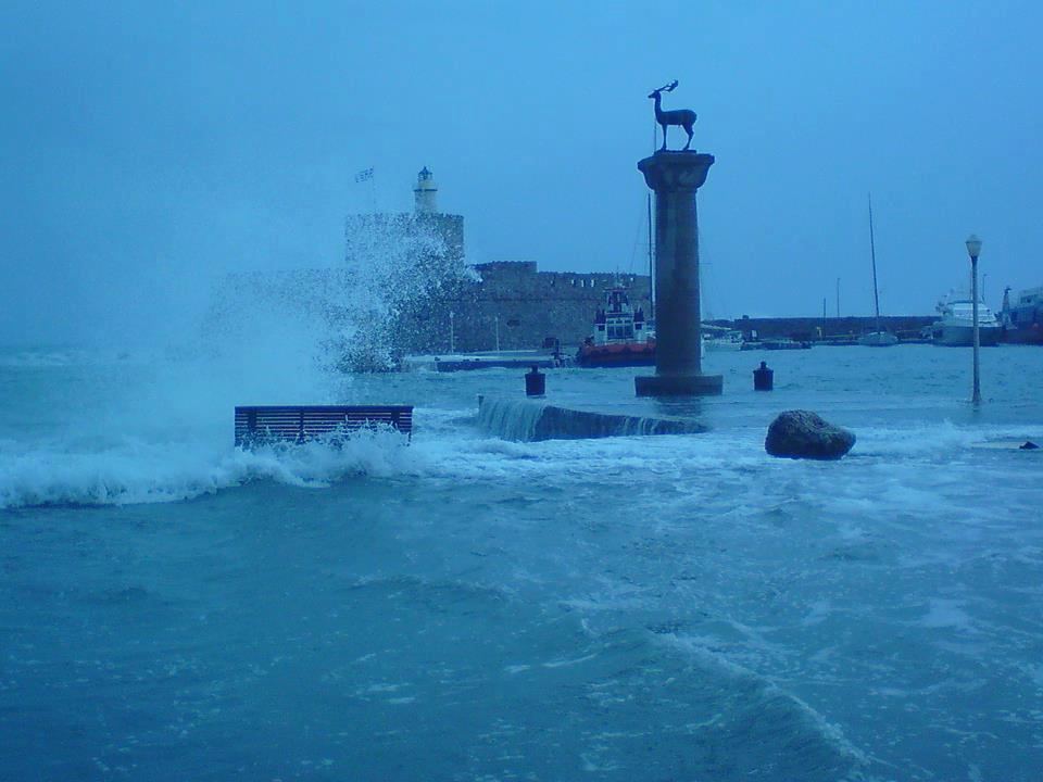 Πρόγνωση καιρού Ρόδου για την Δευτέρα. - CYCLONE OF RHODES - ΚΥΚΛΩΝΑΣ ΡΟΔΟΥ