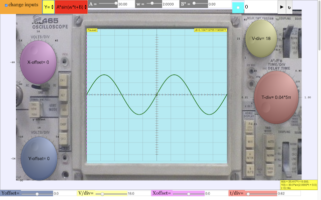 Oscilloscope Model Javascript Html5 Applet Simulation Model Open Educational Resources Open