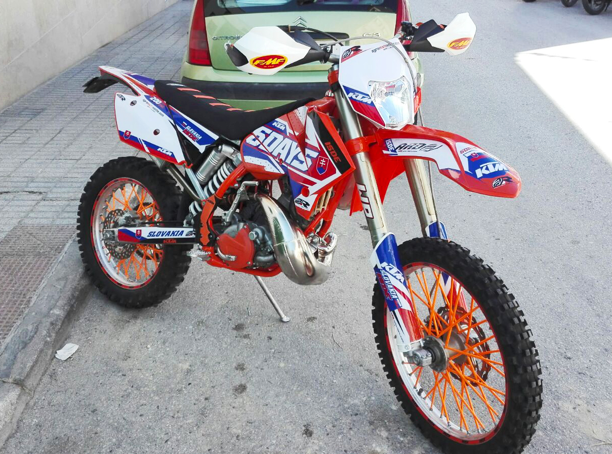 FOTOS DE ADHESIVOS ANART RACING: Diseño réplica para ktm (fotos cedidas ...