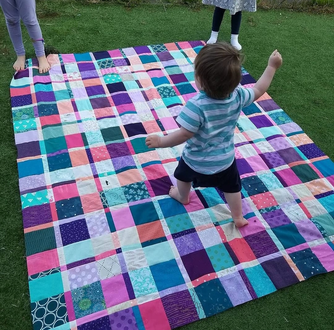 Plaidish Quilt [A Finish]