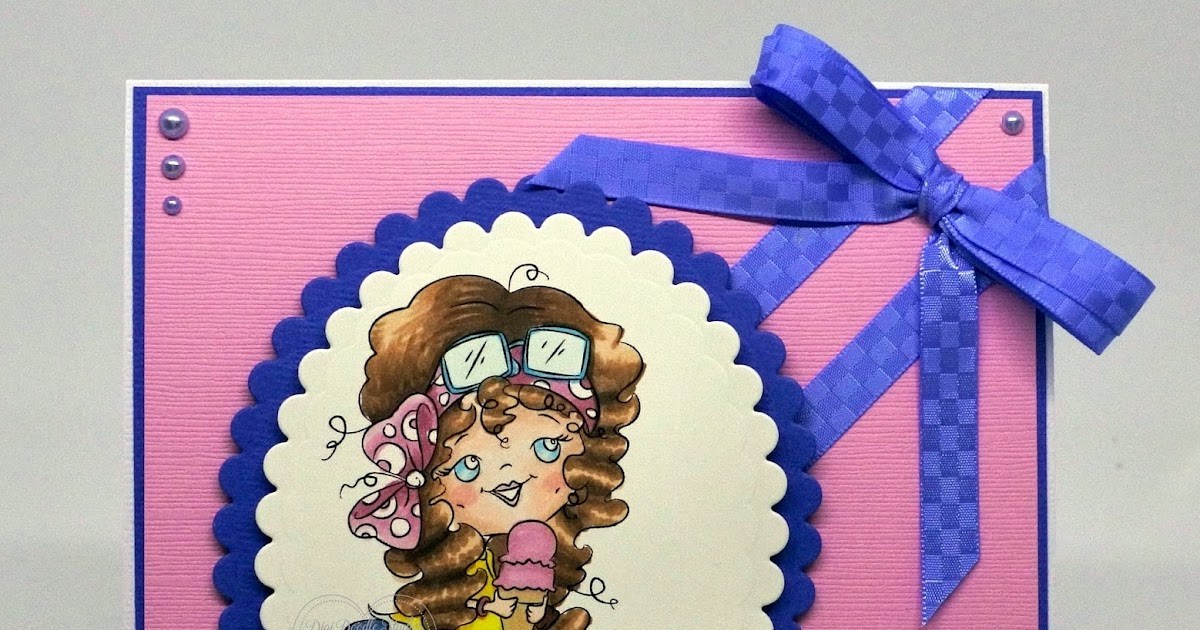 Dip 'n Dots Creations: Digi Doodles Dottie Two Scoops