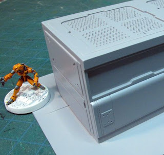 The Tau of War: Papercraft Cargo Containers, Now in 3D!