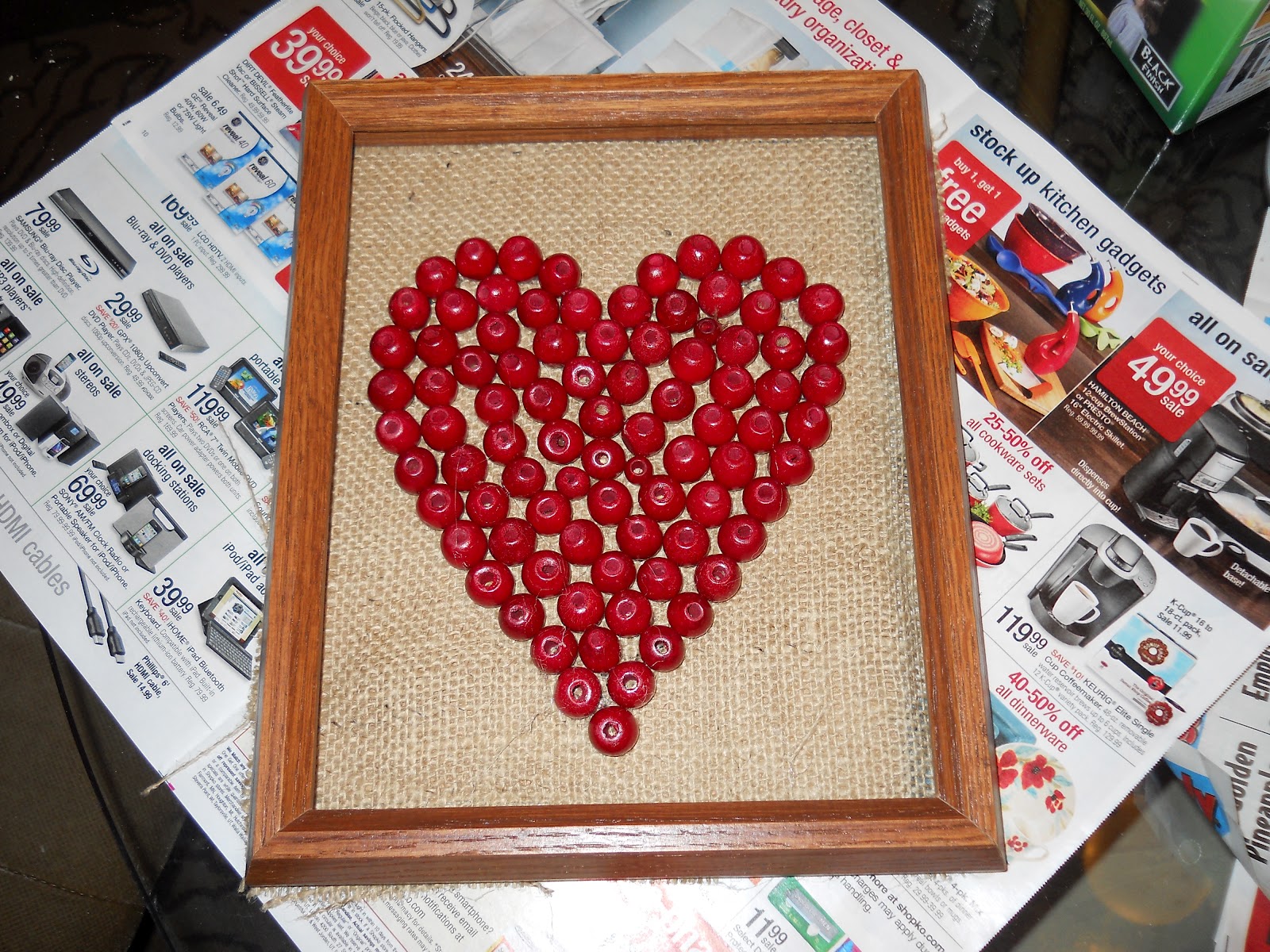 Creative Commotion: Beaded Heart