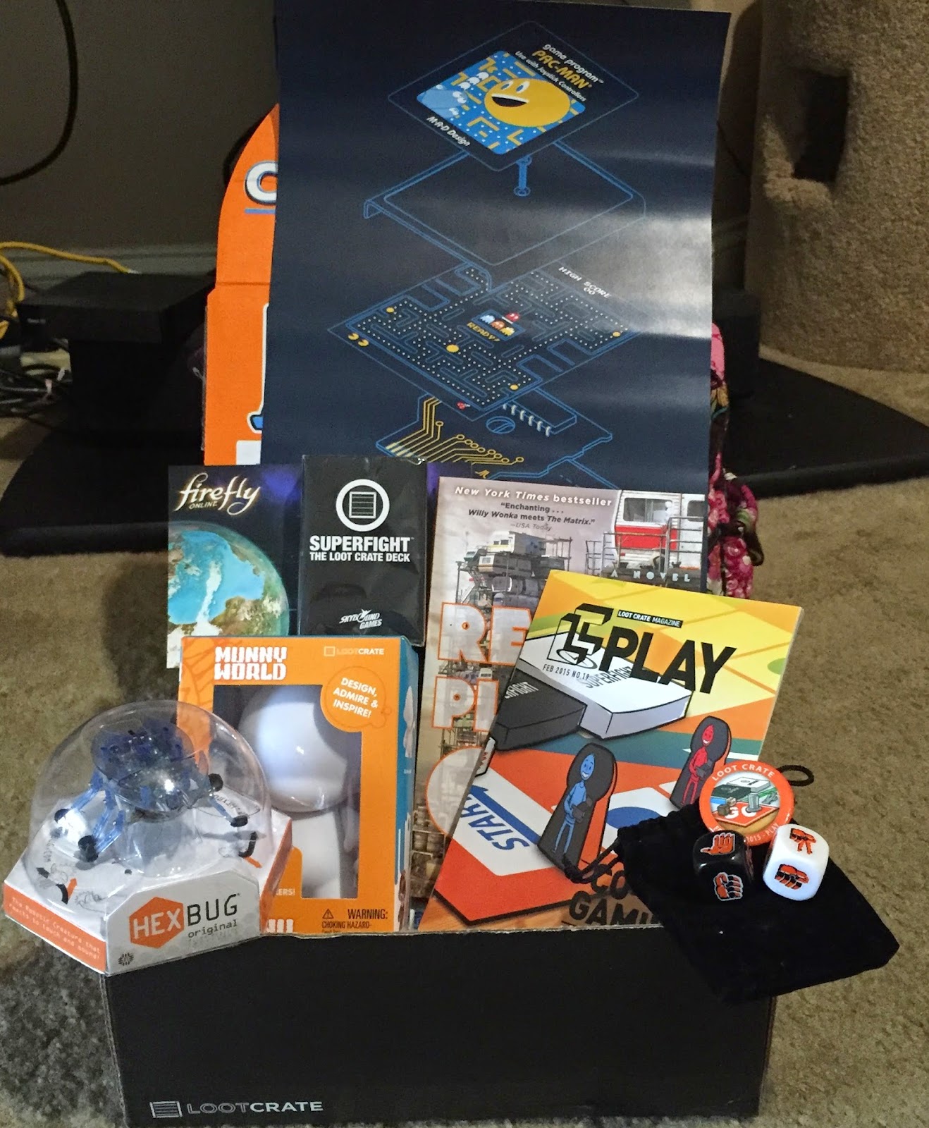 Loot Crate Unboxing - February 2015 - PLAY | RixiePixie