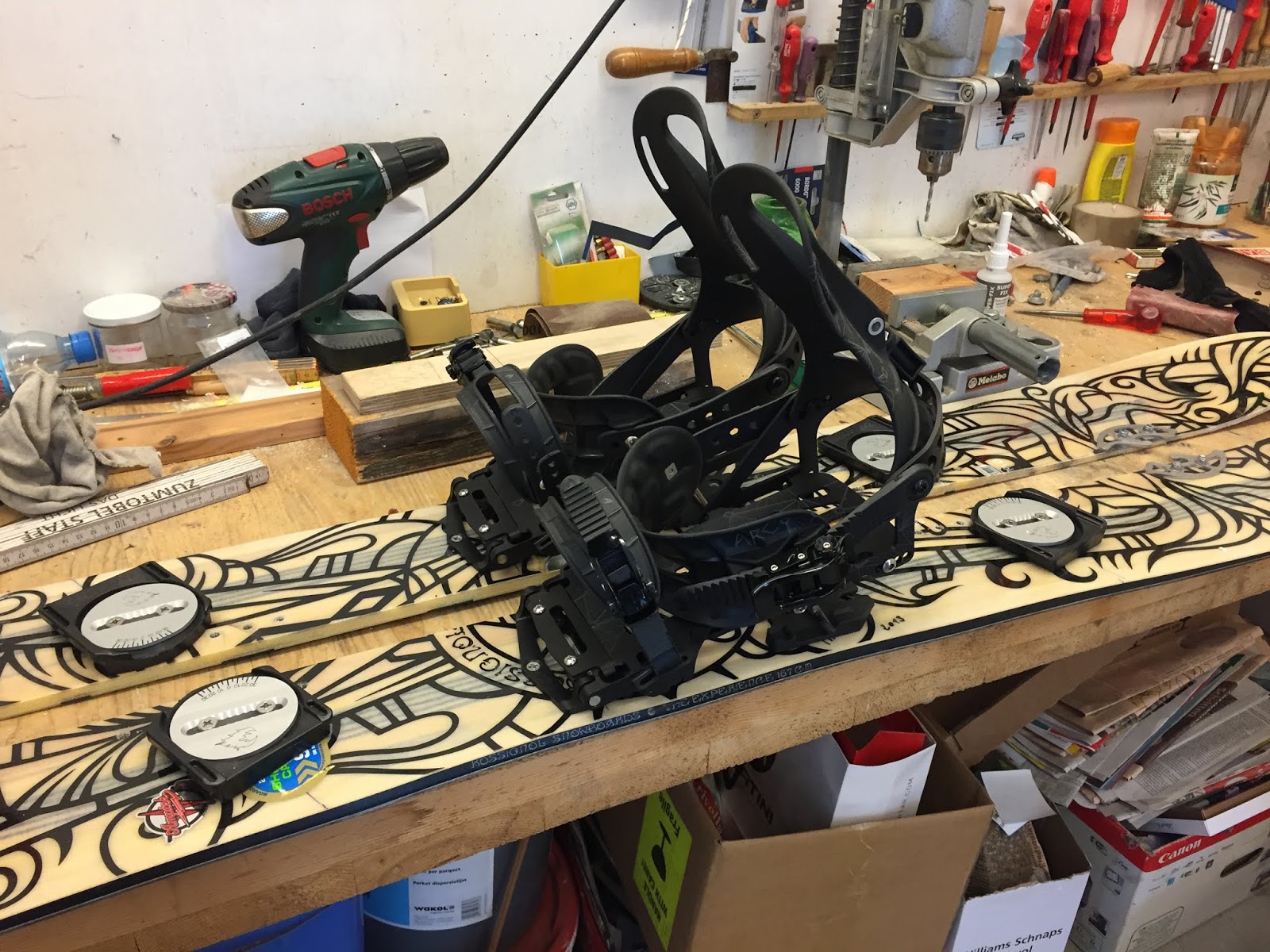 wettersturz: 27.1.2019 DIY Splitboard