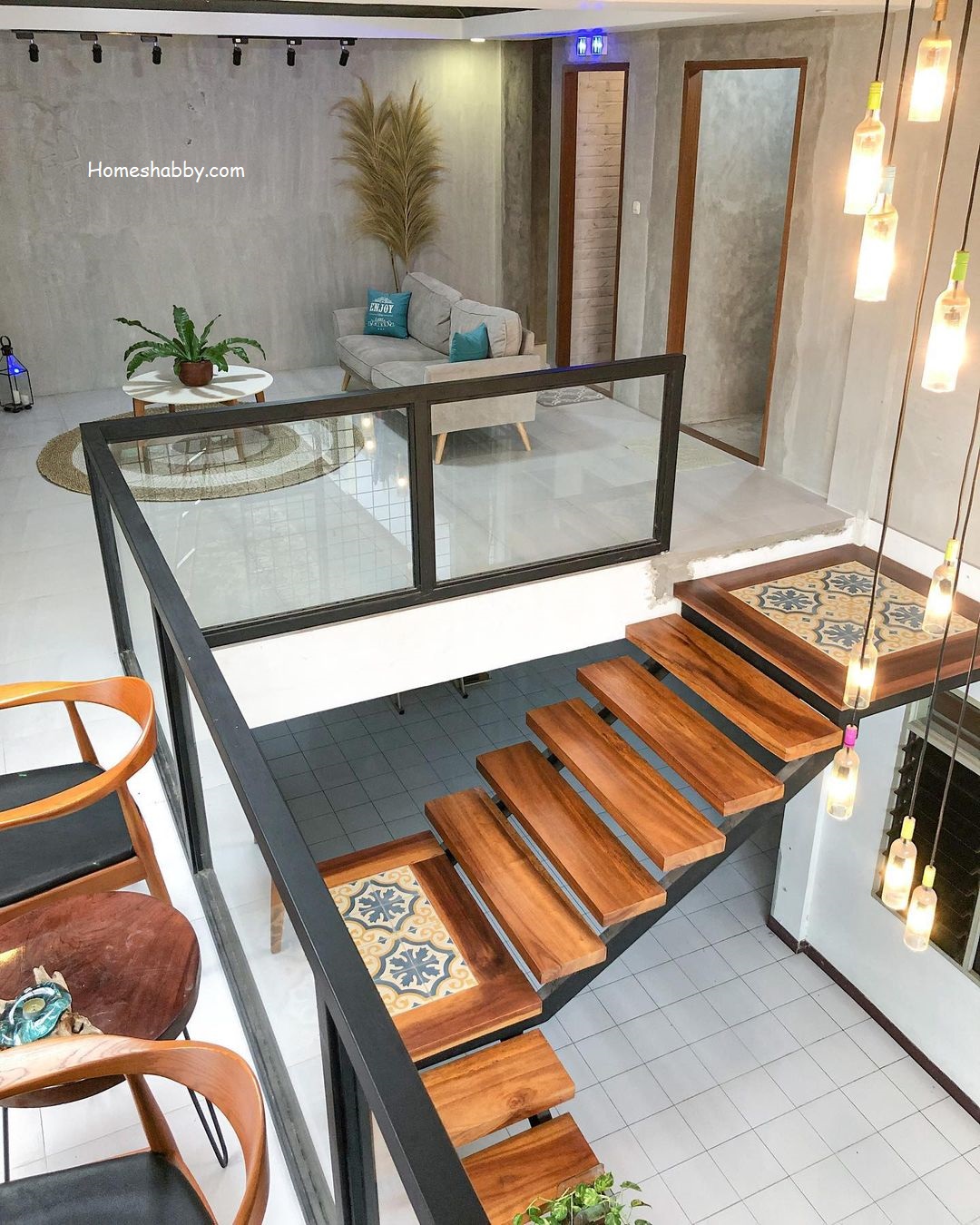 Tangga Rumah Minimalis dan 6 Modelnya yang Unik ~ Homeshabby.com ...