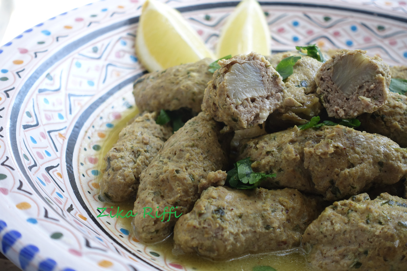 BACHA-TÊTE DE MOUTON SAUCE PIQUANTE ( bouzelouf ) - Zika Riffi