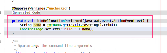 Seputar Kita: CRUD - Java- Netbeans