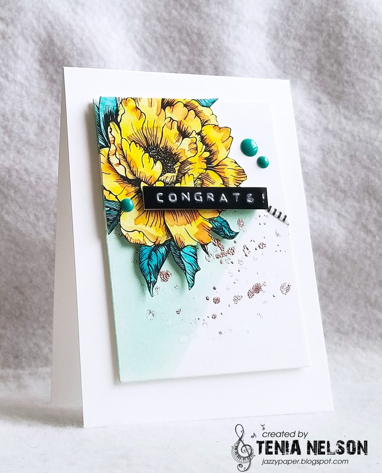 Jazzy Paper Designs: Congrats!