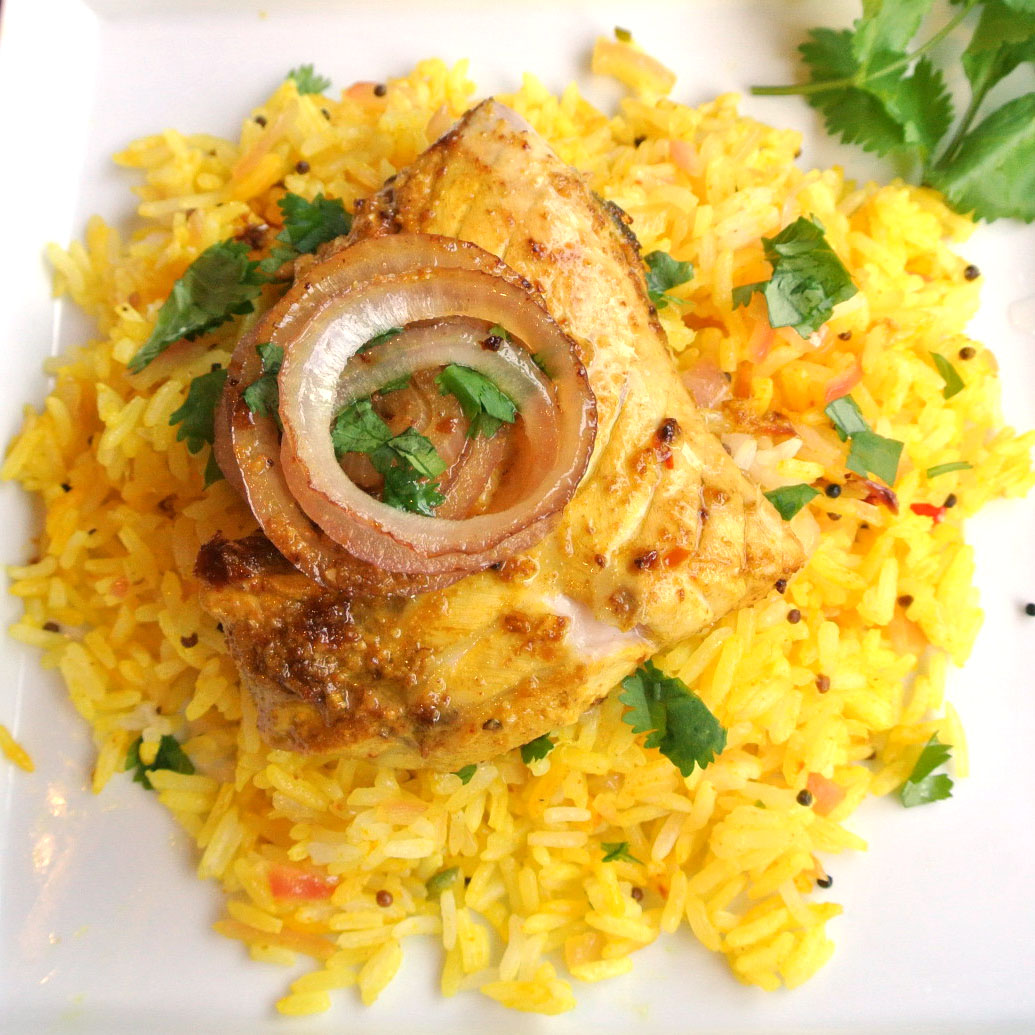 Mom, What's For Dinner?: Brazilian Red Snapper and Lemon Rice